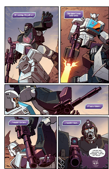 Transformers Shattered Glass. Blaster and Rodimus. Issue #2 Page #15 ...