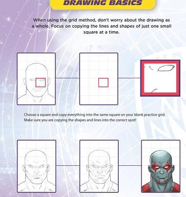 Guardians of the Galaxy Drax original art. – Unreal Books
