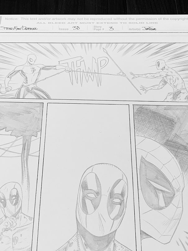 Spiderman and Deadpool in the Jungle. – Unreal Books