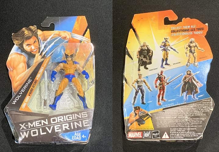 Wolverine X-Men Origins, yellow costume. Action Figure. – Unreal Books