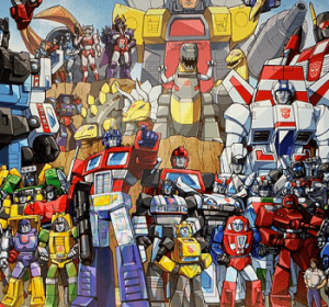 Transformers Autobots 85 Cartoon Team Shot. (Print) – Unreal Books